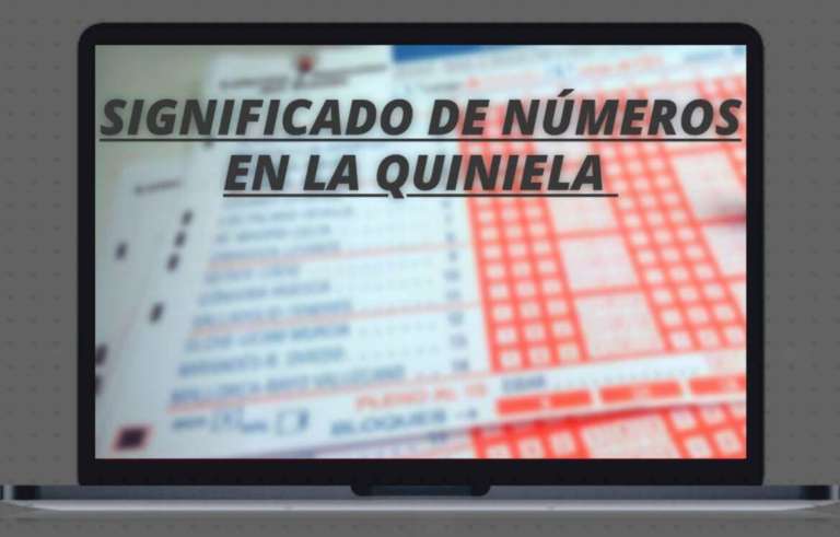 Conoce el significado de los números en la quiniela